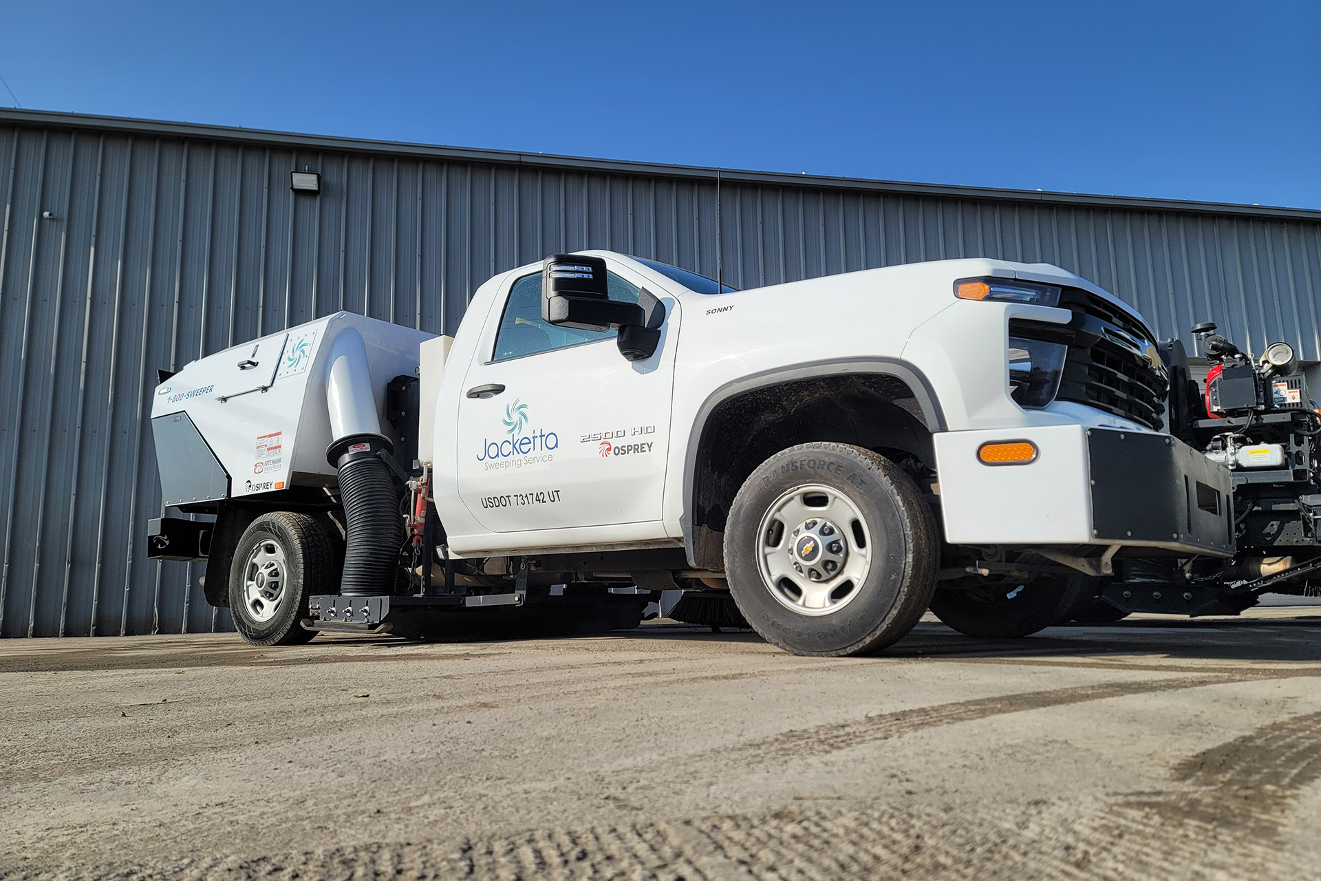 Parking Lot Sweeping - Jacketta Sweeping Services